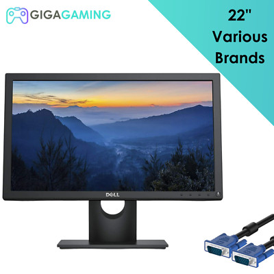 Cheap 22" TFT LCD COMPUTER PC LAPTOP MONITOR SCREEN FLATSCREEN | eBay UK