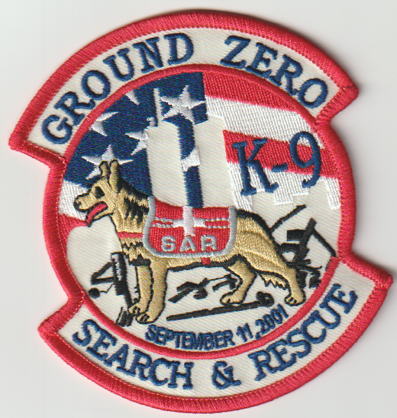 Ground Zero K-9 Search & Rescue patch shipped from Australia | eBay