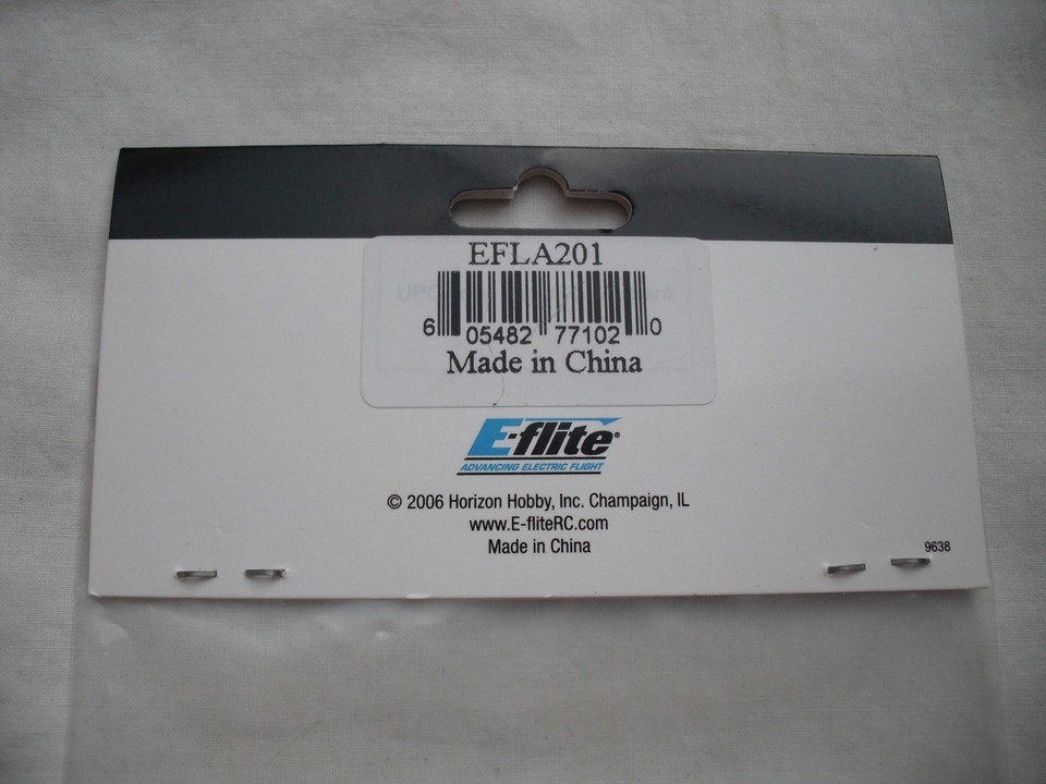 Lot of 2 E-flite EFLA201 Micro Pushrod Keepers, RC R/C Plane Airplane ...