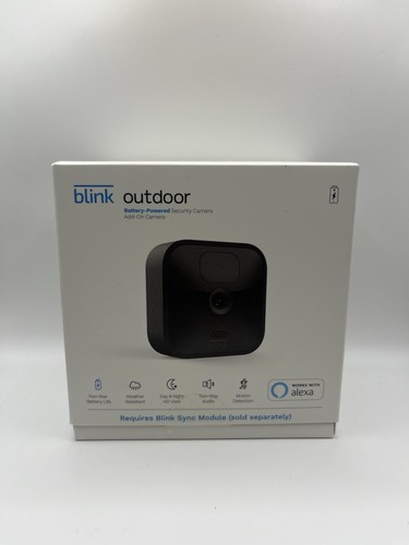 Blink Outdoor 3rd Gen Add on 1080P HD Camera - Sync Module Required ...