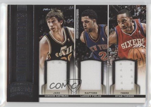 2012 Threads Triple Threats Materials Gordon Hayward Landry Fields Evan ...