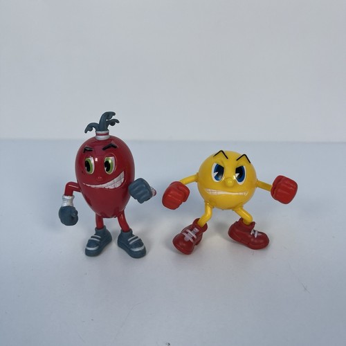Pac-Man and the Ghostly Adventures 2x Poseable Figures Angry Pac ...