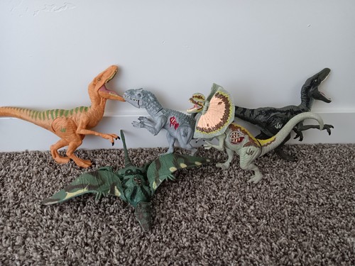 JW Jurassic World Toy/Figure Lot Of 5 Indominus Dilophosaurus ...