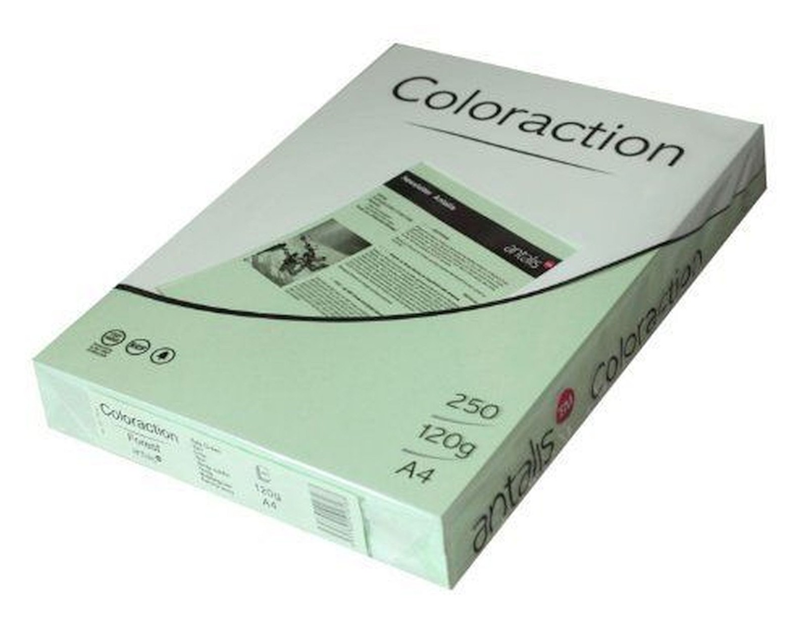 120 gsm A4 Coloured Paper - Packs of 250 PALE colours INKJET LASER ...