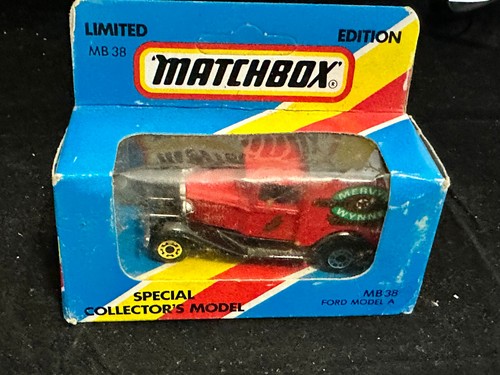 MATCHBOX SPECIAL COLLECTORS MODEL MB38 FORD MODEL A MERVYN WYNNE ...
