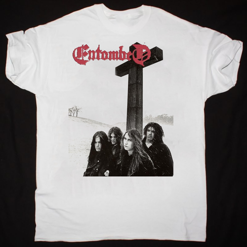 Entombed Band Gift For Family White T-Shirt Cotton All Size | eBay