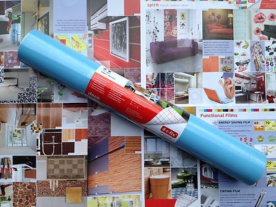 DC FIX 200-1993 Gloss Light Blue Contact Shelf Covering 45cm x 1m ...