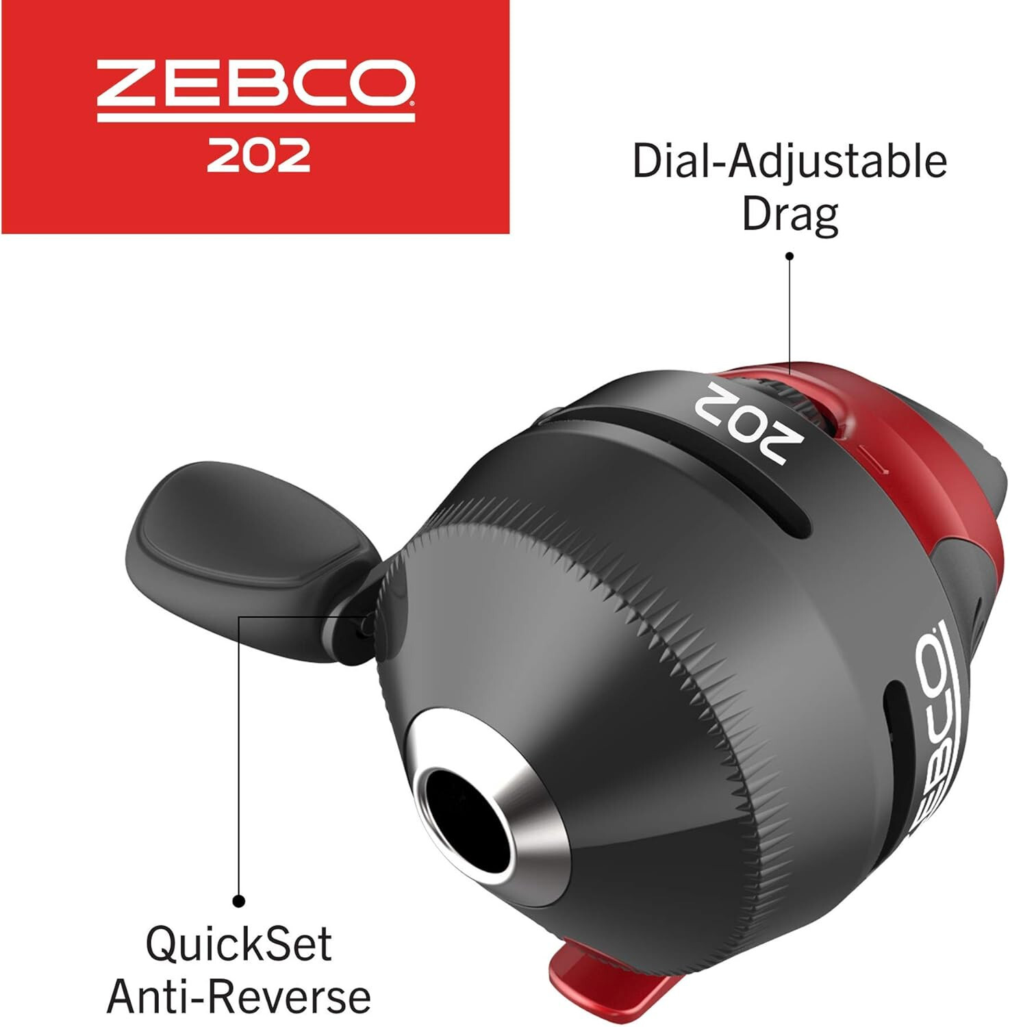 Zebco 202 & 404 Spincast Reels and Fishing Rod Combos (2-Pack) Rod Reel ...