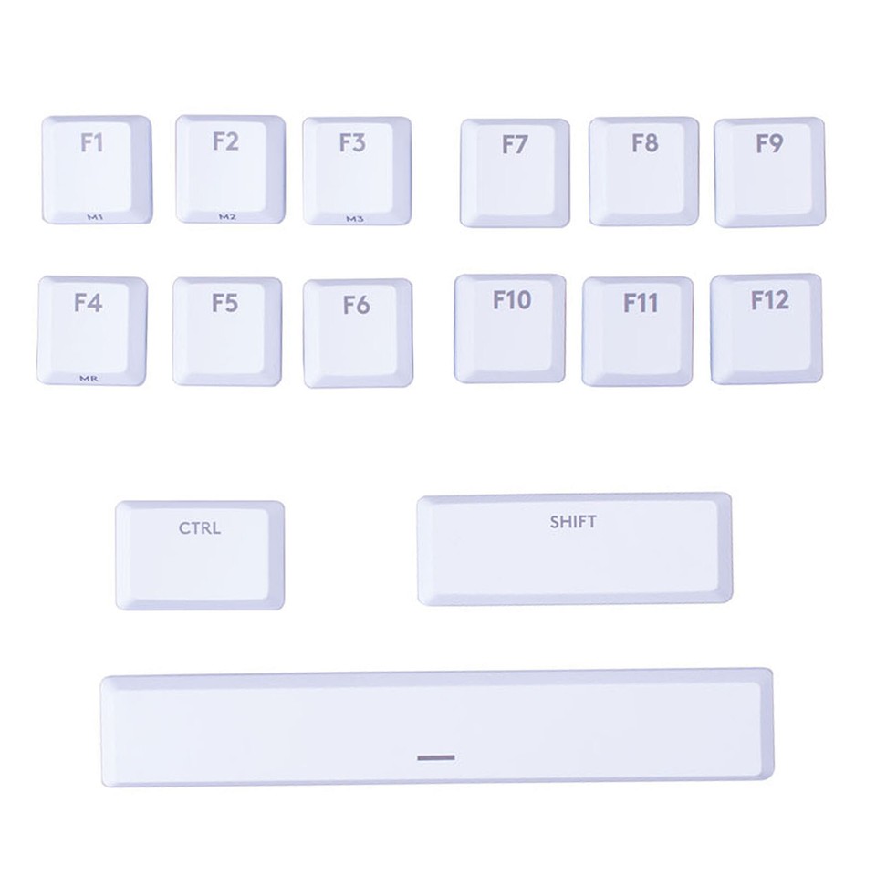 A full set G915 TKL 87 key caps White for Logitech G813 G913 G815 G915 ...