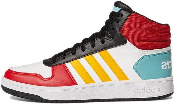 Size 8 - adidas Hoops 2.0 Mid Multi-Color for sale online | eBay