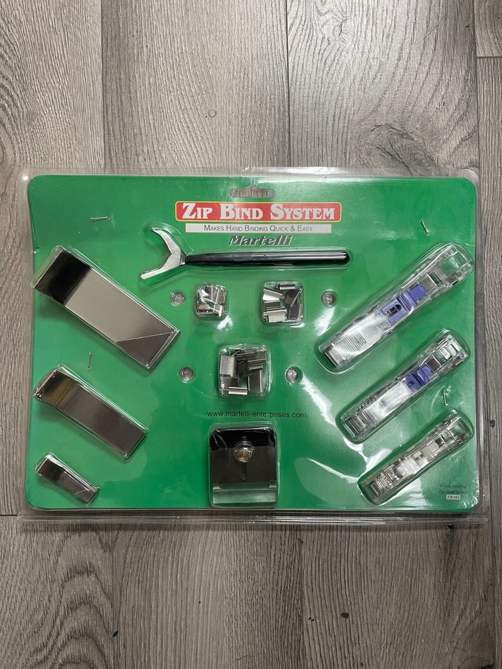 Martelli Zip Bind System Set NEW | eBay