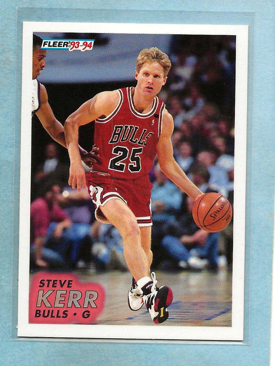 STEVE KERR - 1993-94 Fleer - #259 - Bulls - $1 Shipping - MINT | eBay