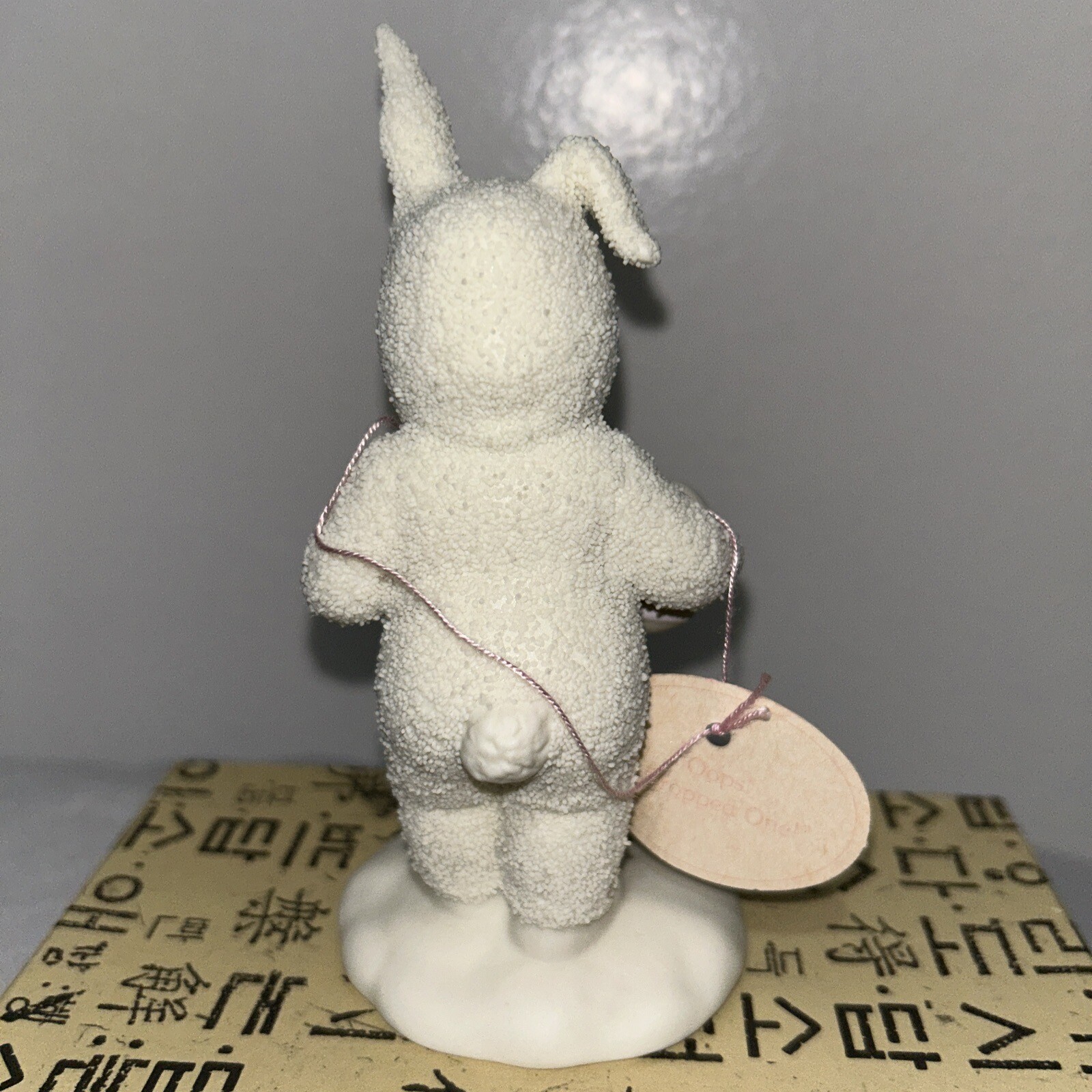 Department 56 Snowbabies Easter “Oops, I Dropped One" Bunny Easter Eggs ...