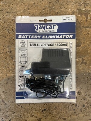 Jaycar Adjustable AC/DC 3V-12V Multi Power Supply Plug-in Charger ...