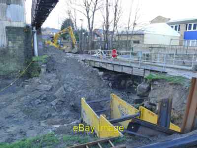Photo 6x4 Reconstruction of Moss Bridge Horsforth The canal bridge ...