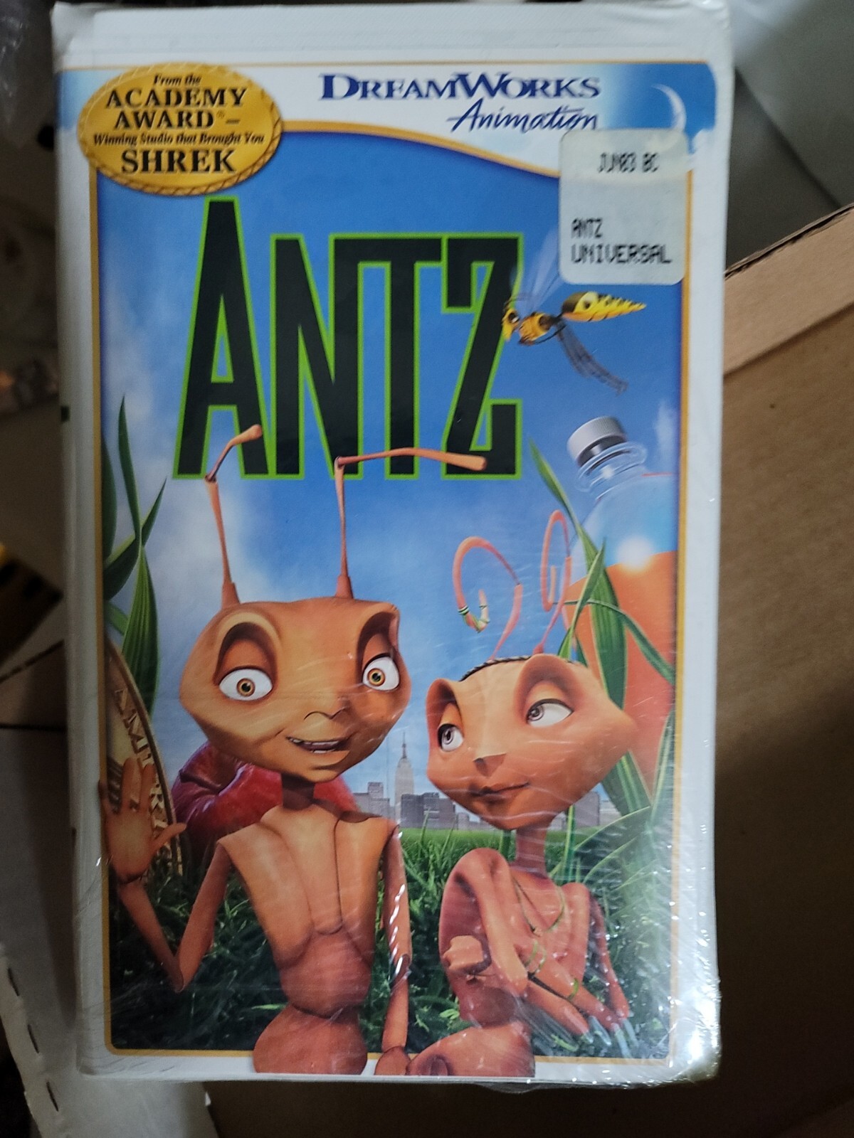 New Sealed Vintage ANTZ (VHS, 1999, Slipsleeve) DreamWorks Animation ...