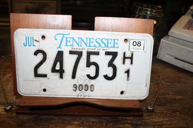 2008 Tennessee Tenn TN License Plate July 24753 H1 | eBay