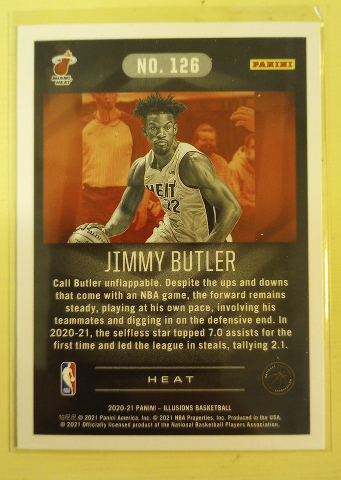2020-21 Panini Illusions Jimmy Butler Card #126 In nm-mt condition | eBay