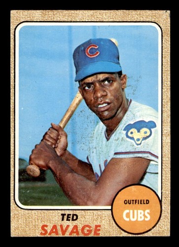 1968 Topps Baseball #119 Ted Savage VG/EX *e3 | eBay