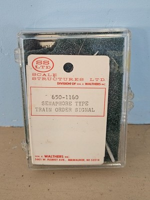 Scale Structures Ltd Semaphore Type Train Order Signal HO Scale | eBay