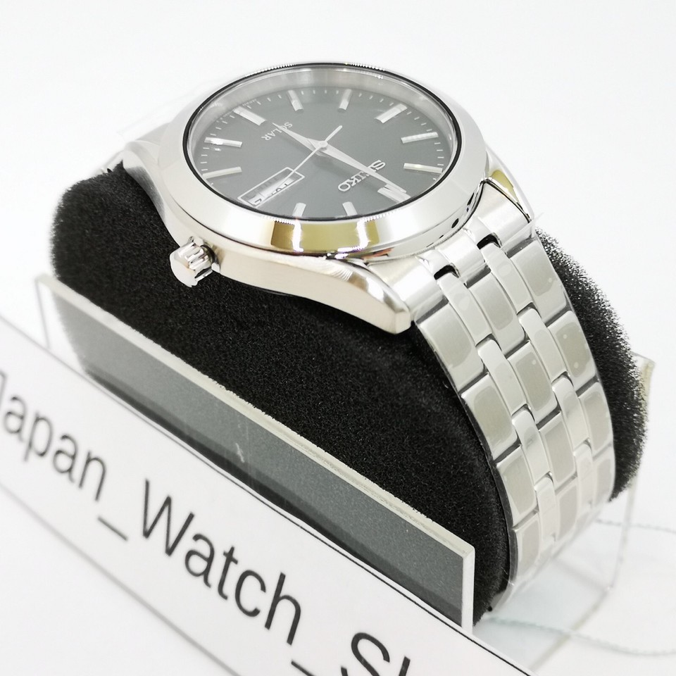 SEIKO SPIRIT SBPX083 Elegant Solar Powered Men`s Watch New in Box | eBay