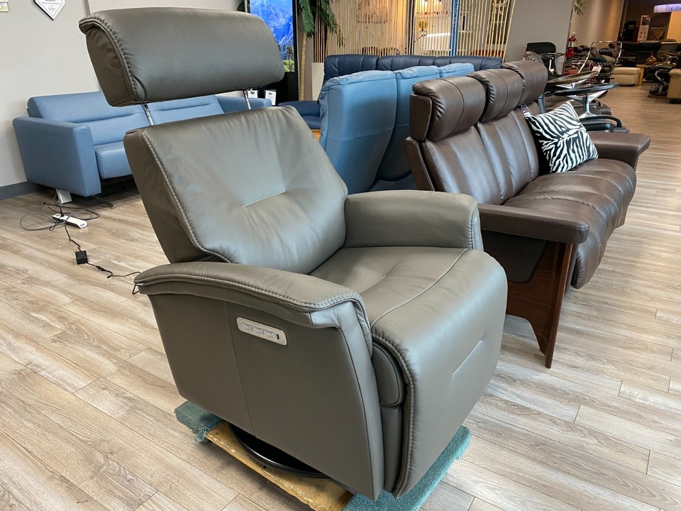Fjords Venice Swing Relaxer Power Electric Recliner Chair Large Storm ...