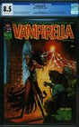 VAMPIRELLA 2 CGC 8.5 OWW PAGES 1969 WARREN 1ST APP OF VAMPIRELLA COUSIN ...