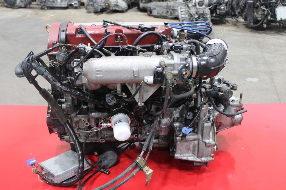 1997-2001 HONDA H22A EURO R 2.2L ENGINE 5 SPEED MANUAL T2W4 LSD JDM ...