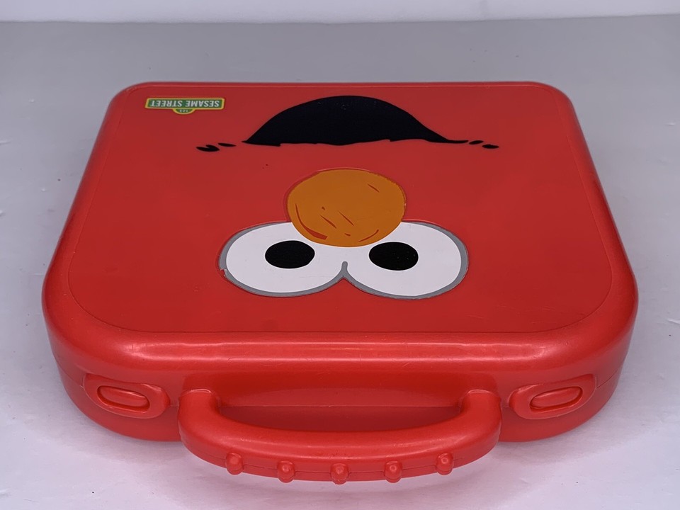 Elmo On The Go ABC Alphabet Letters Red Carrying Case Sesame Street ...