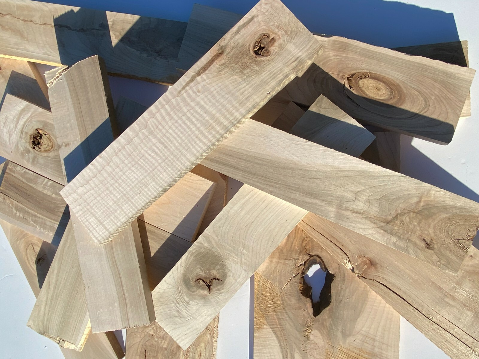 12" Long, Full Box of Maple Scrap Boards, Craft Wood | eBay