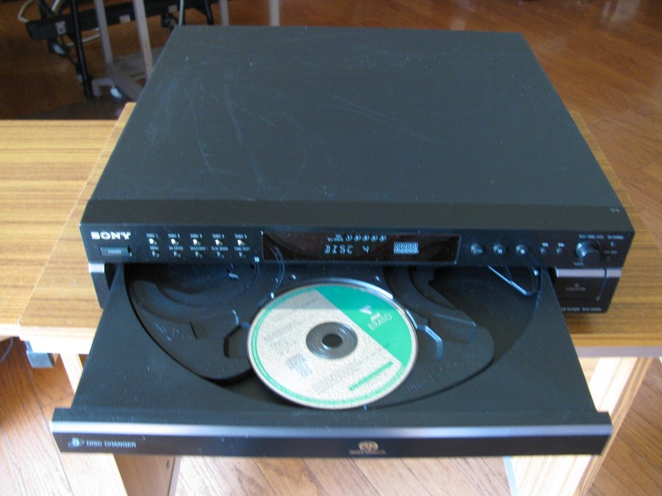Sony SCD-CE595 5 Disc Changer CD Player Can't Read SACD Disc Can Read ...