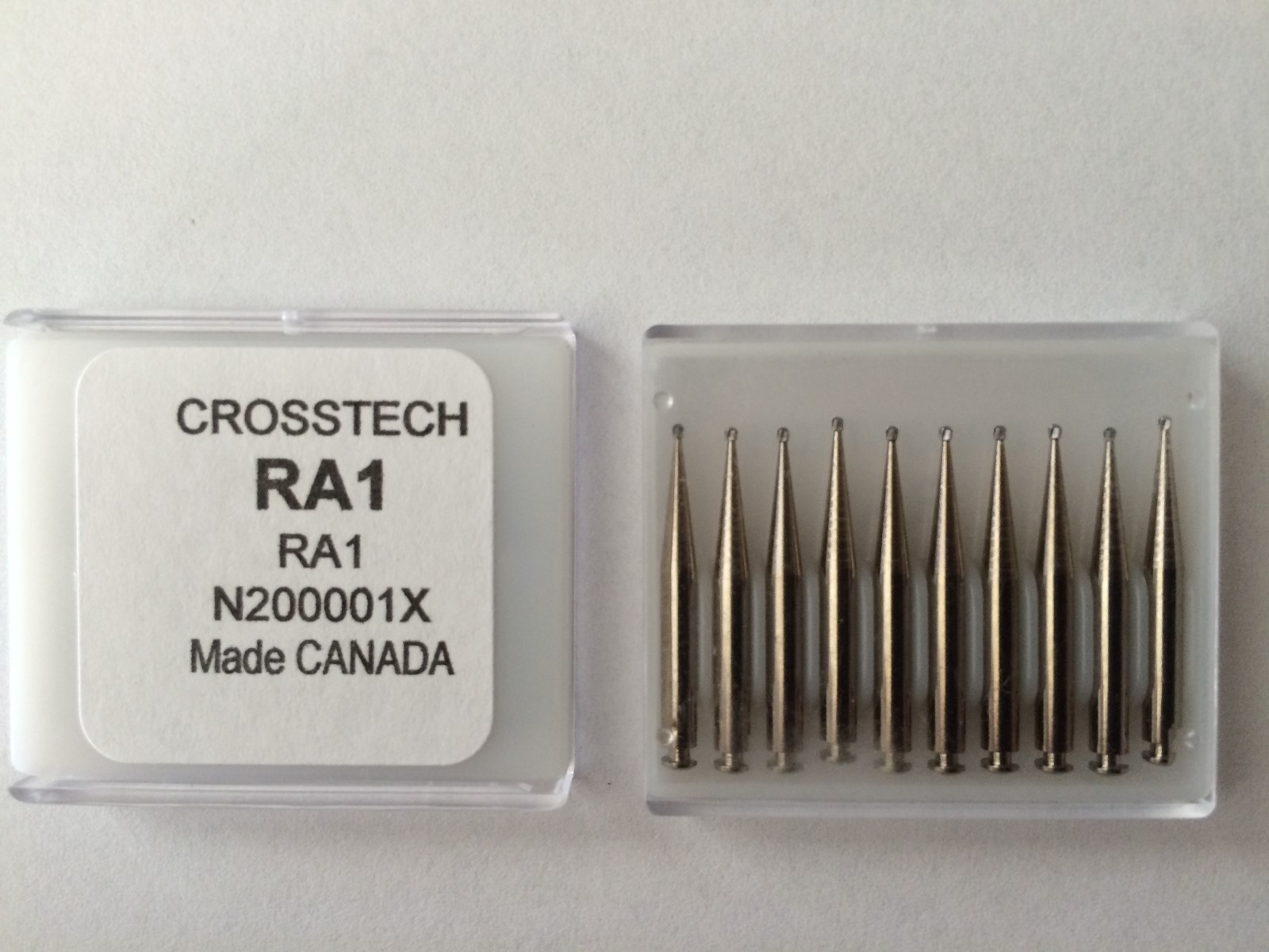 RA1 Premium Carbide Round RA Latch Bur 6 Blades 10pk | eBay