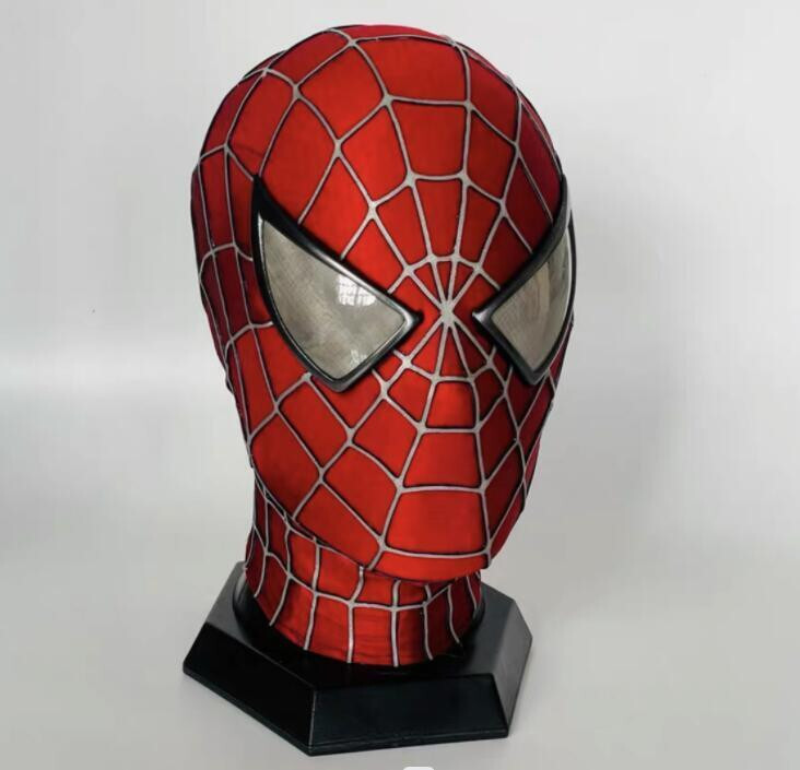 Original Toby Spiderman Cosplay Helmet Spider-man 3D Mask Costume ...
