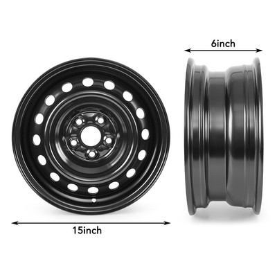 15" x 6" Steel Wheel Rim For 2009-2020 Toyota Corolla Replacement Part ...