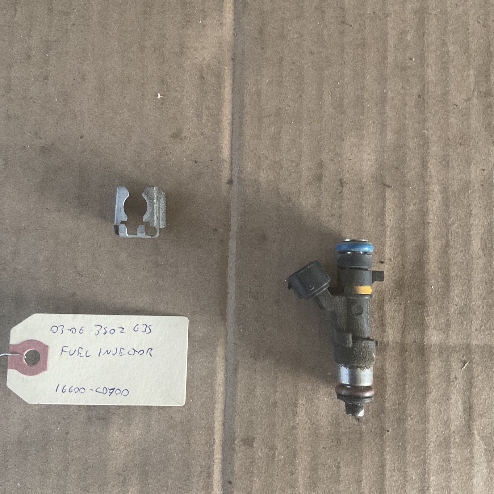 03-06 Nissan 350Z Infiniti G35 VQ35DE Fuel Injector 16600-CD700 | eBay