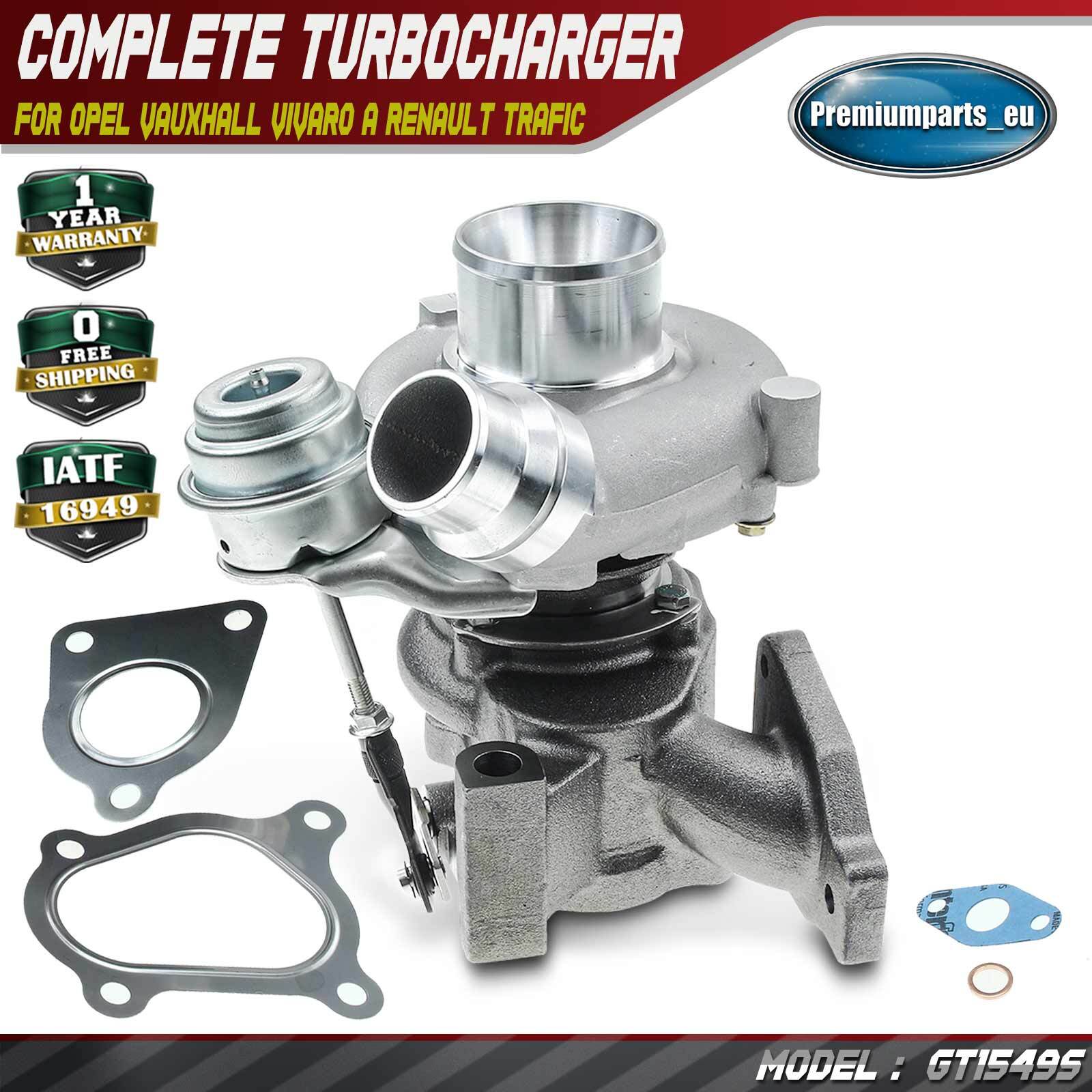 Turbo Turbocharger for Vauxhall Vivaro A Renault Trafic II 2.0 M9R780 ...