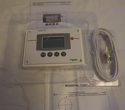 Schneider Electric Conext System Control Panel SCP 865-1050-01 for XW+ ...