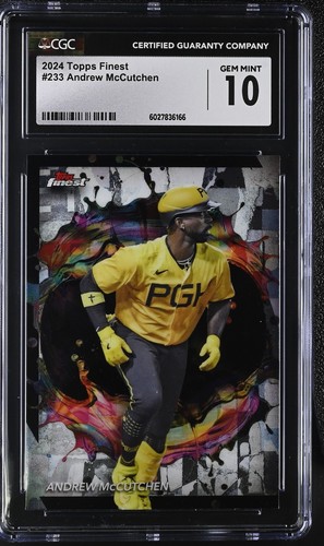 2024 Topps Finest Andrew McCutchen #233 CGC 10 | eBay