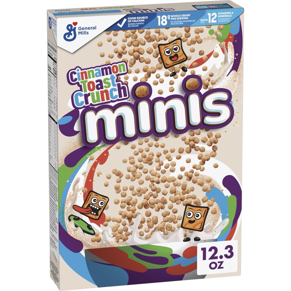 NEW HTF Cinnamon Toast Crunch Minis Cereal Exp April 2025 | eBay