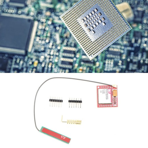 GPRS Board GSM Module Kit MicroSIM Card TTL Serial Port (with Antenna ...