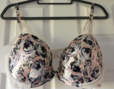 Rare 2014 M&S Rosie for Autograph Silk & Lace Padded Bra Size 38D | eBay UK