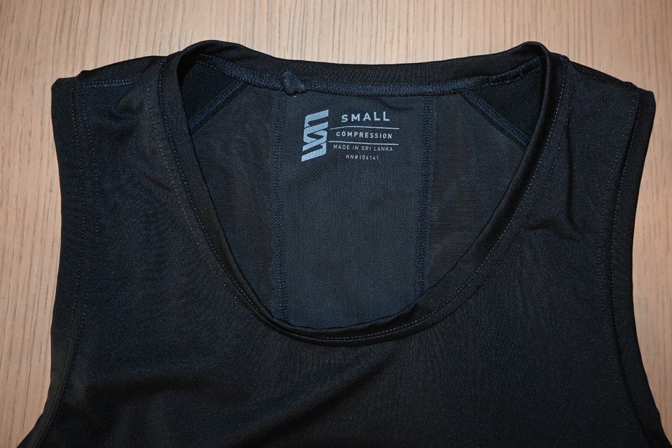 Men's Second Skin Compression Racer Back Tank Size Small Black | eBay