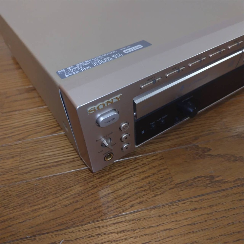 Sony RCD-W500C CD Compact Disc Recorder 5 Disc Changer Rare Fully ...