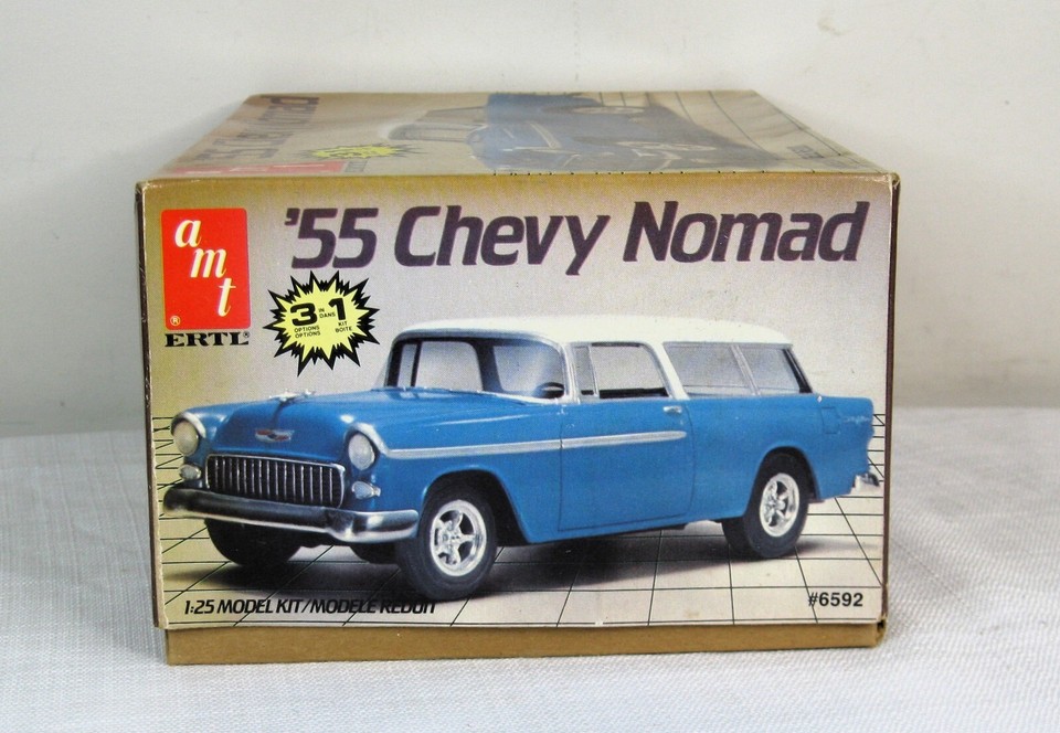 AMT 1:25 '55 1955 Chevy Nomad Model Kit # 6592 | eBay