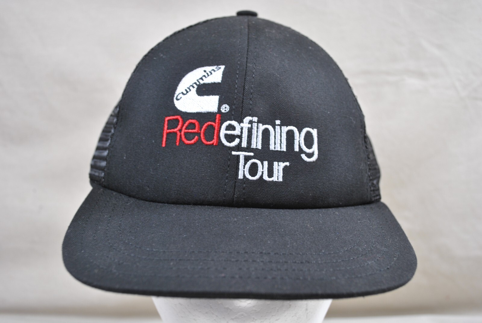 Cummins Redefining Tour Ball Cap Trucker Hat USA! - Gem