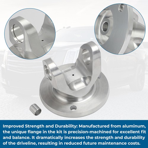 3-Bolt Adapter Flange Yoke Kit T35-GMFD-01K For GM 6L80 6L90 8L90 10L90 ...