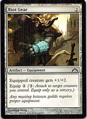 Riot Gear Magic The Gathering Gatecrash Light Play | eBay