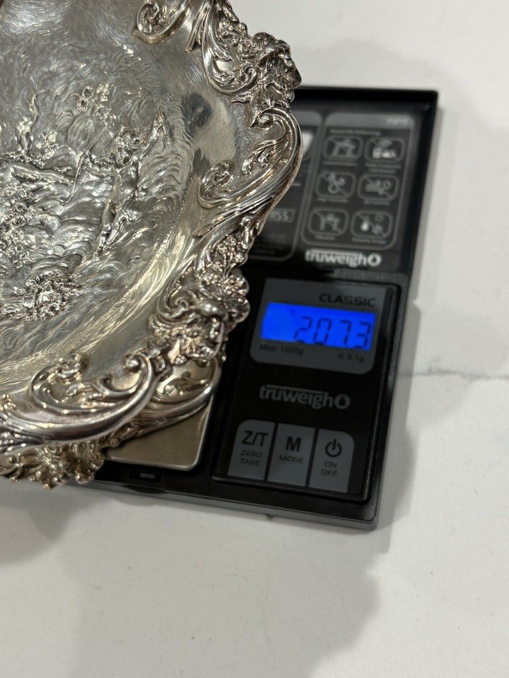 Rare Reed & Barton Cherub Sterling Silver Compote Candy Dish 207 Grams ...