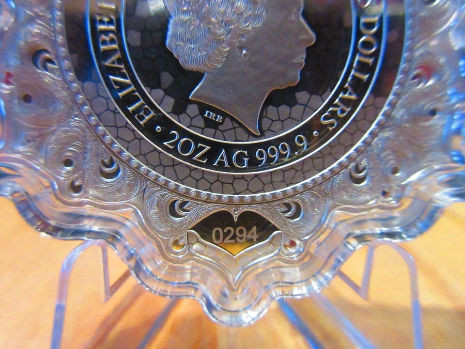 2021 FISH OF THE 2ND CHAKRA Phil Lewis 2 oz Silver Coin $5 Solomon ...