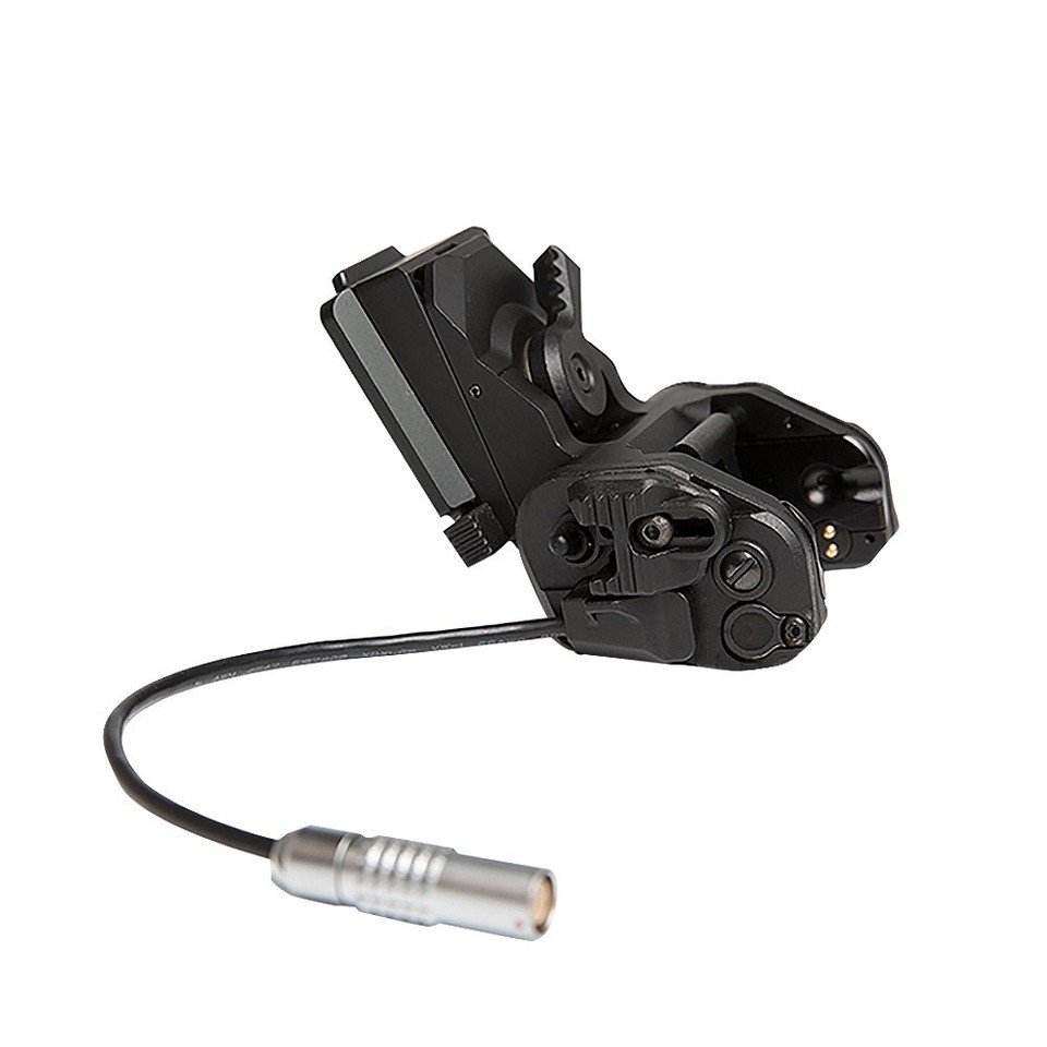 CNC Functional GSGM DPAM NVG Mount w/4-Hole Helmet Shroud for ANVIS ...